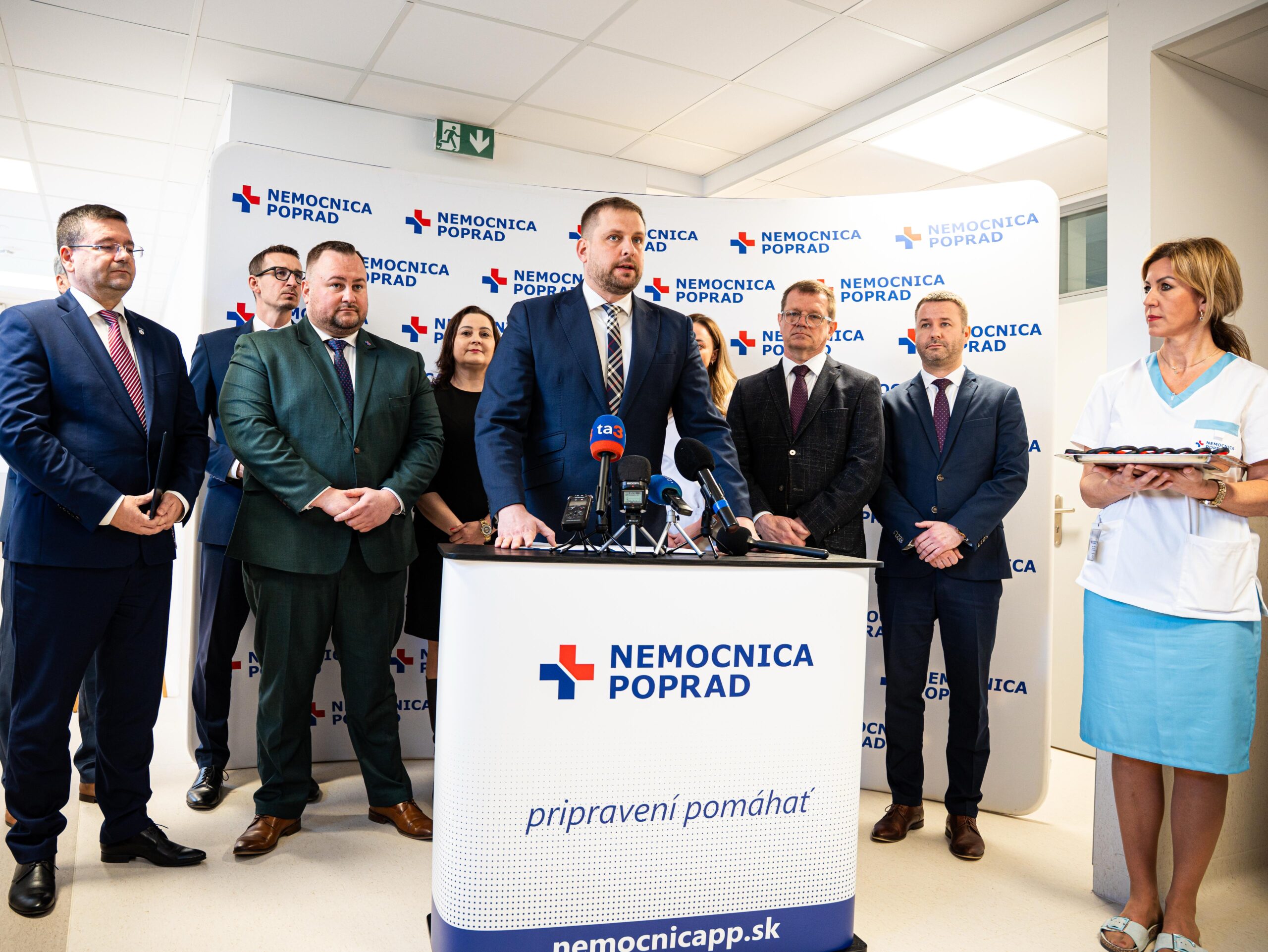 Popradská nemocnica otvorila zrekonštruovaný geriatrický pavilón. Pribudnú nové lôžka ...