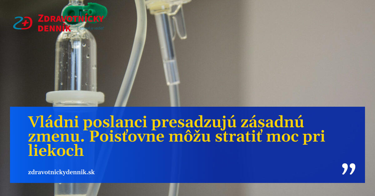 Lieky na výnimku: Čo sa má zmeniť v roku 2026?