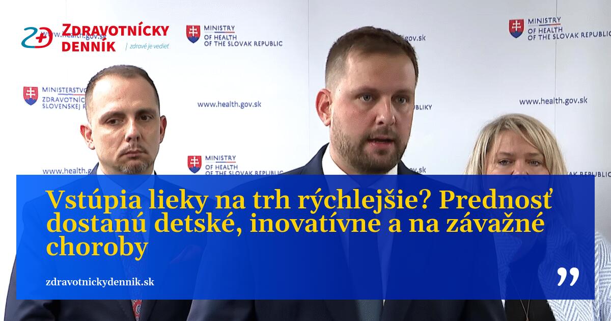 Šaškov rezort pripravil nové pravidlá pre vstup liekov